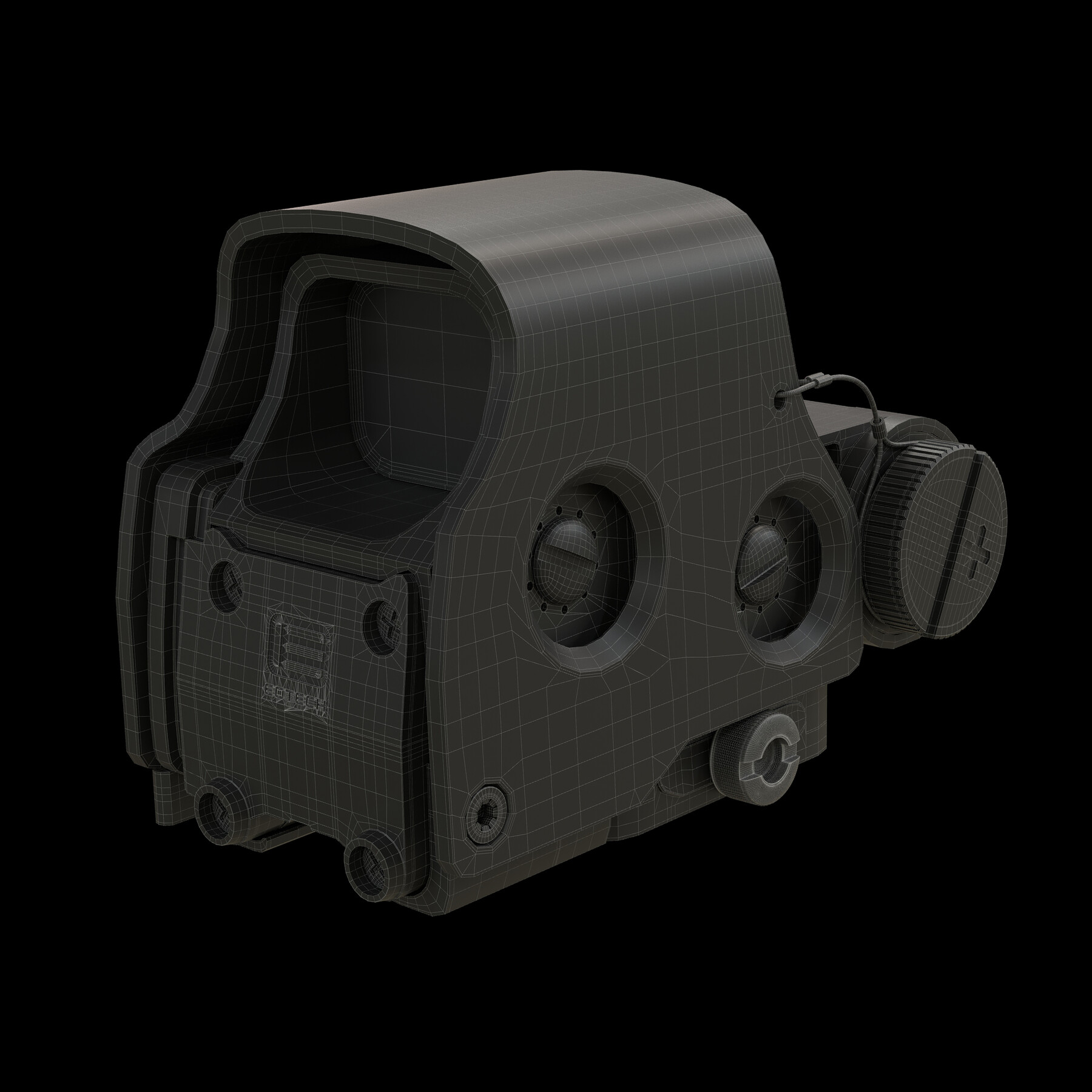 ArtStation - Eotech HWS Exps3 Holographic Weapon Sigh | Resources