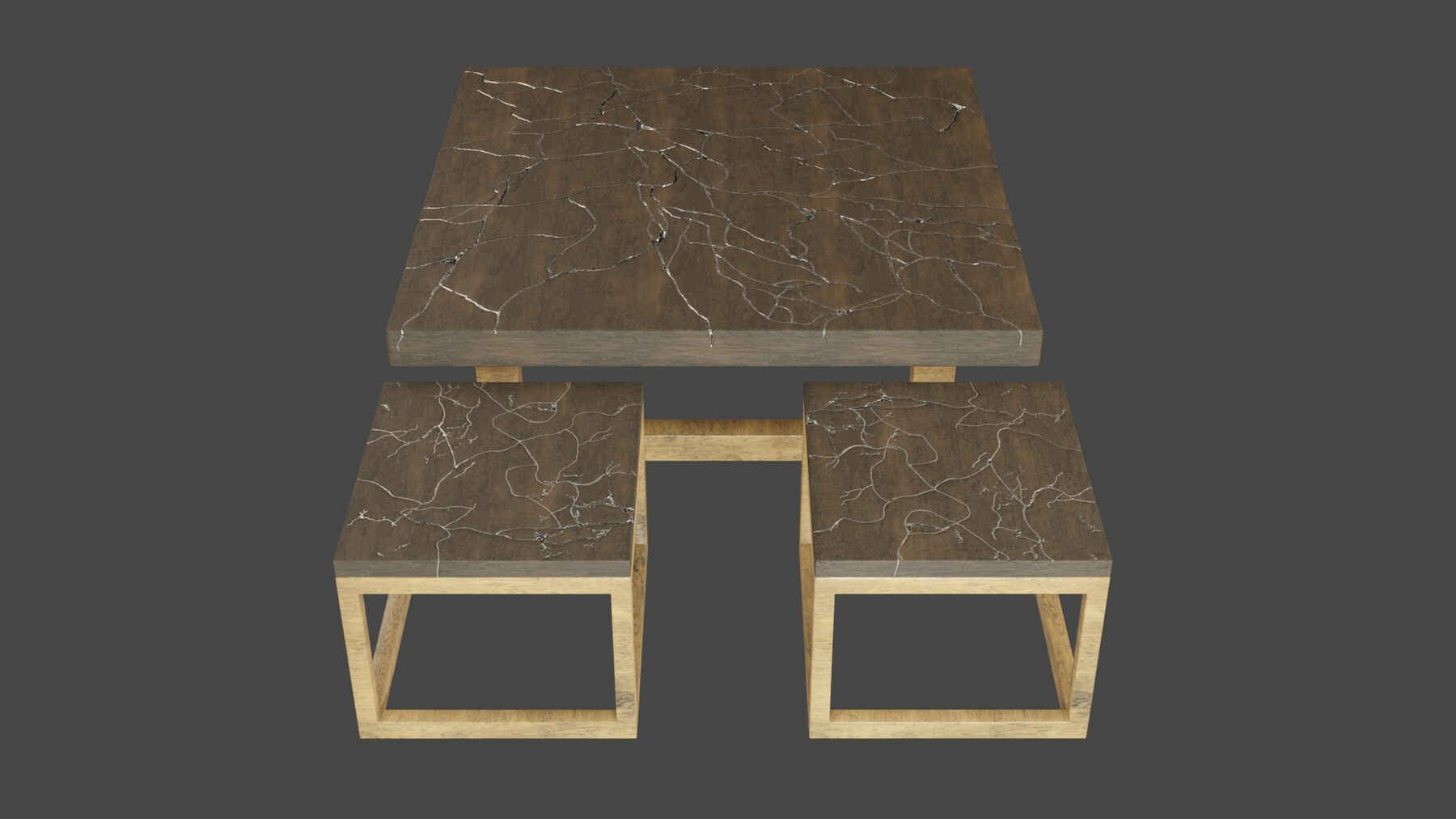 ArtStation - KINTSUGI COFFEE TABLE SET | Resources