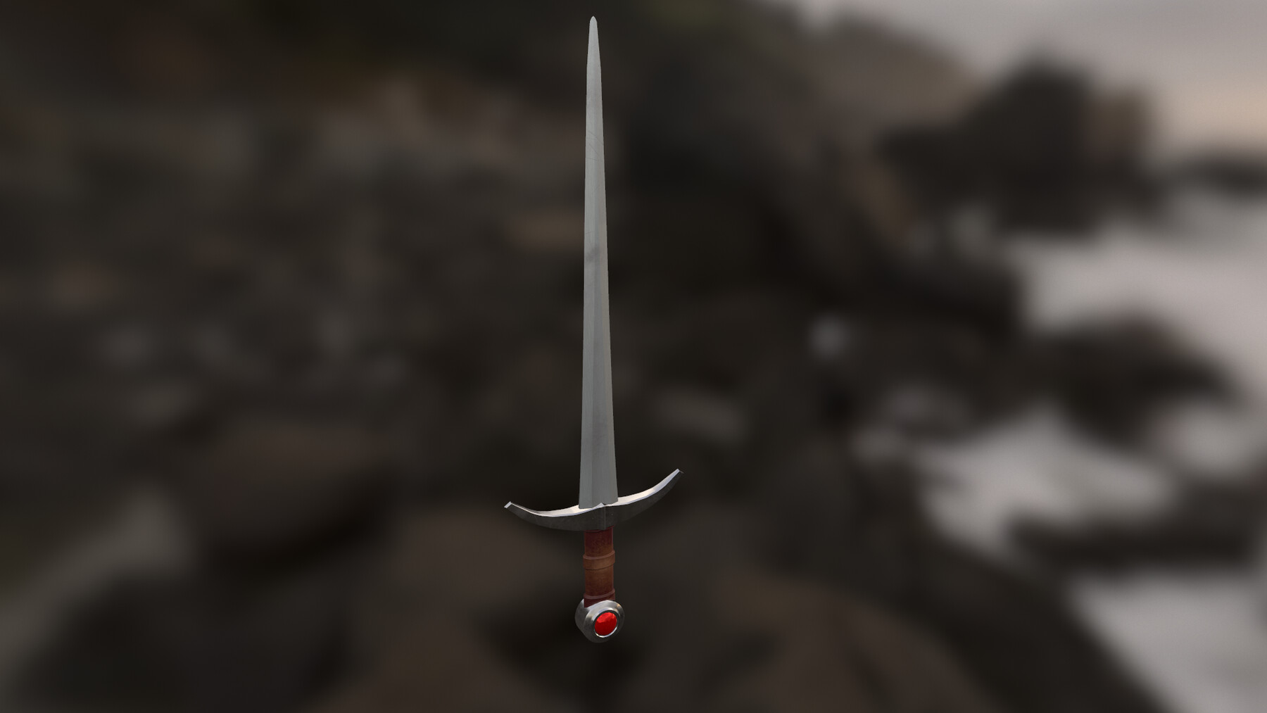 ArtStation - Low-Poly Medieval sword | Resources