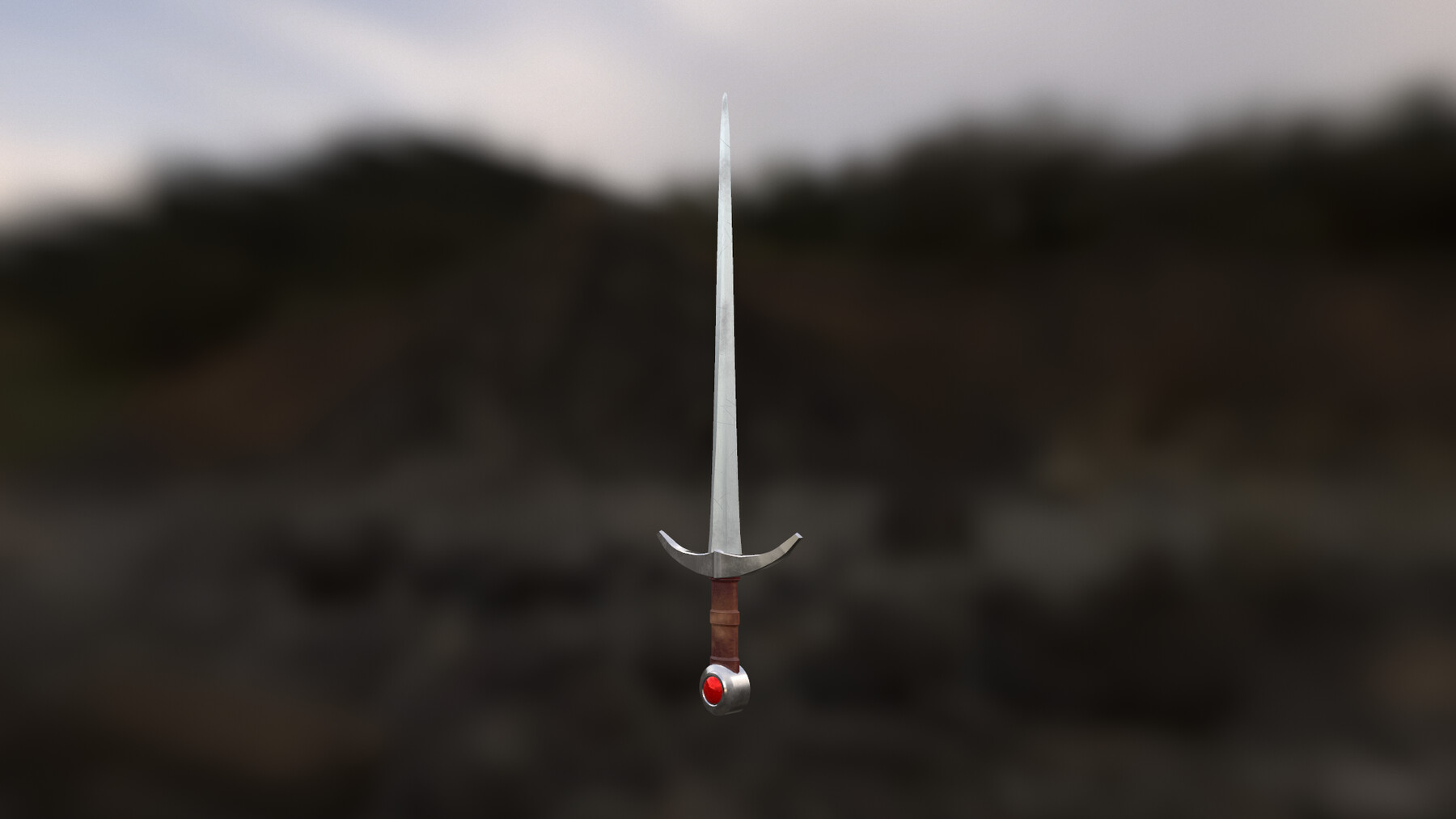 ArtStation - Low-Poly Medieval sword | Resources
