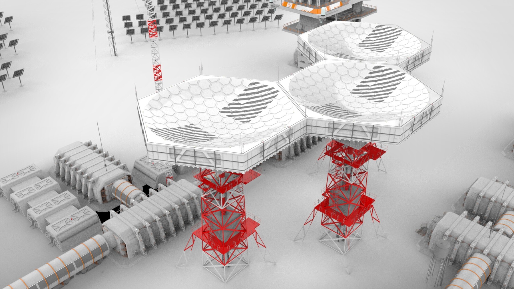 ArtStation - sci fi outpost | Resources