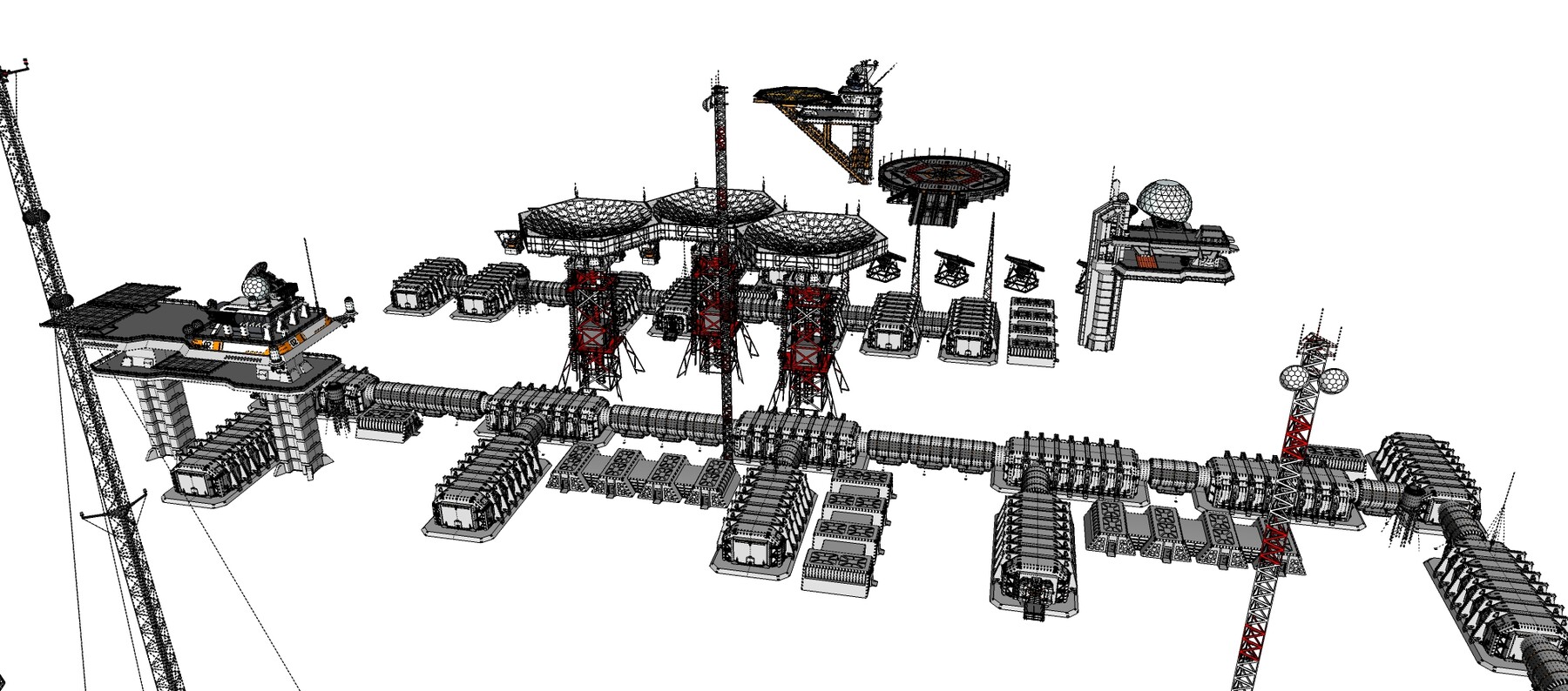 ArtStation - sci fi outpost | Resources