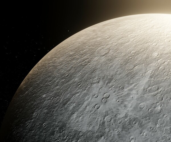 ArtStation - Photorealistic Solar System Pluto Included 8k Textures 3D ...