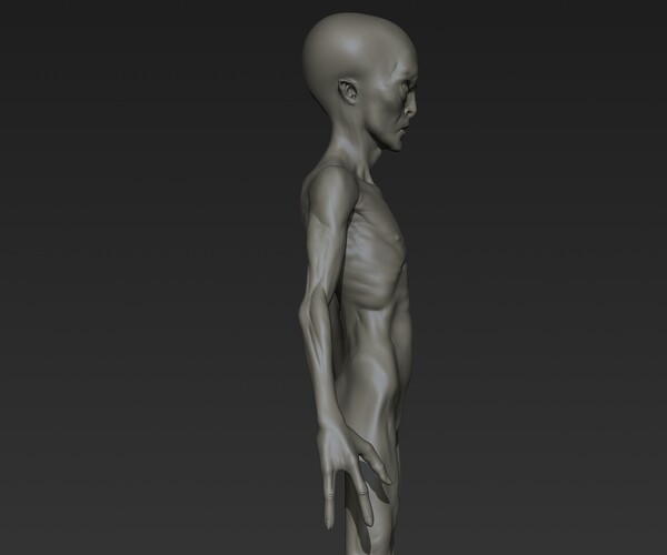 ArtStation - Alien Humanoid | Resources