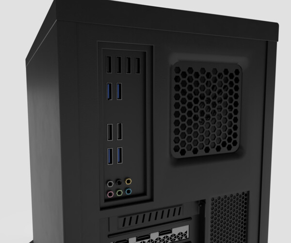ArtStation - PC Case | Resources