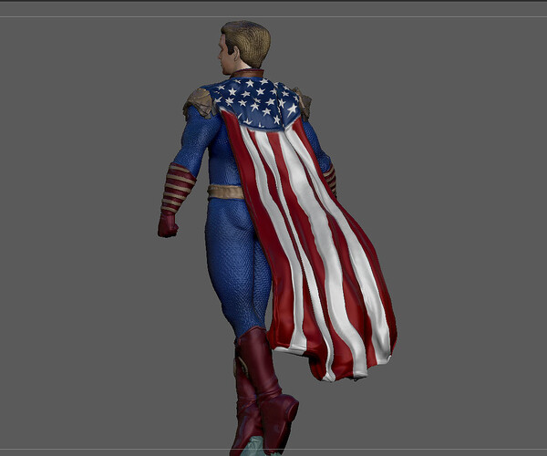 ArtStation - HOMELANDER 3D PRINT | Resources