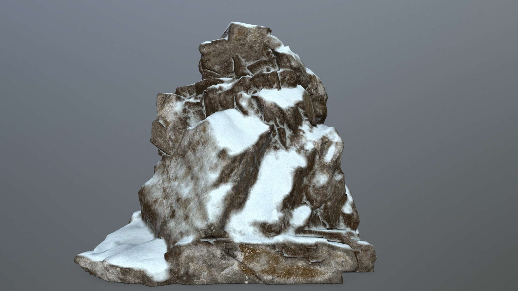 ArtStation - snow skull cave | Game Assets
