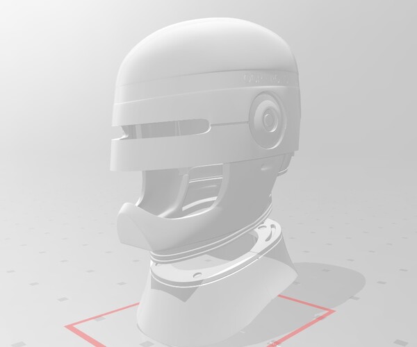 ArtStation - ROBOCOP HELMET FOR 3D PRINTING | Resources