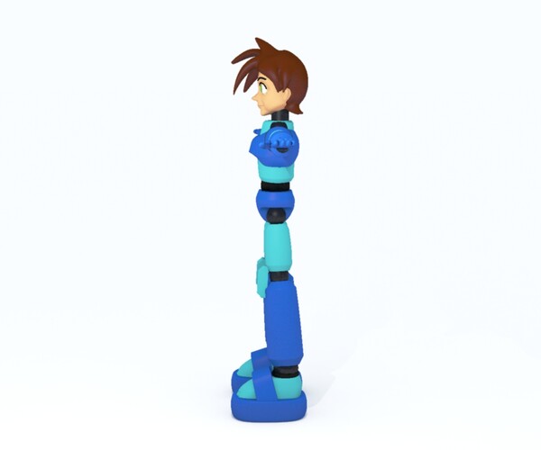 ArtStation - Mega Man Pose 1 | Resources
