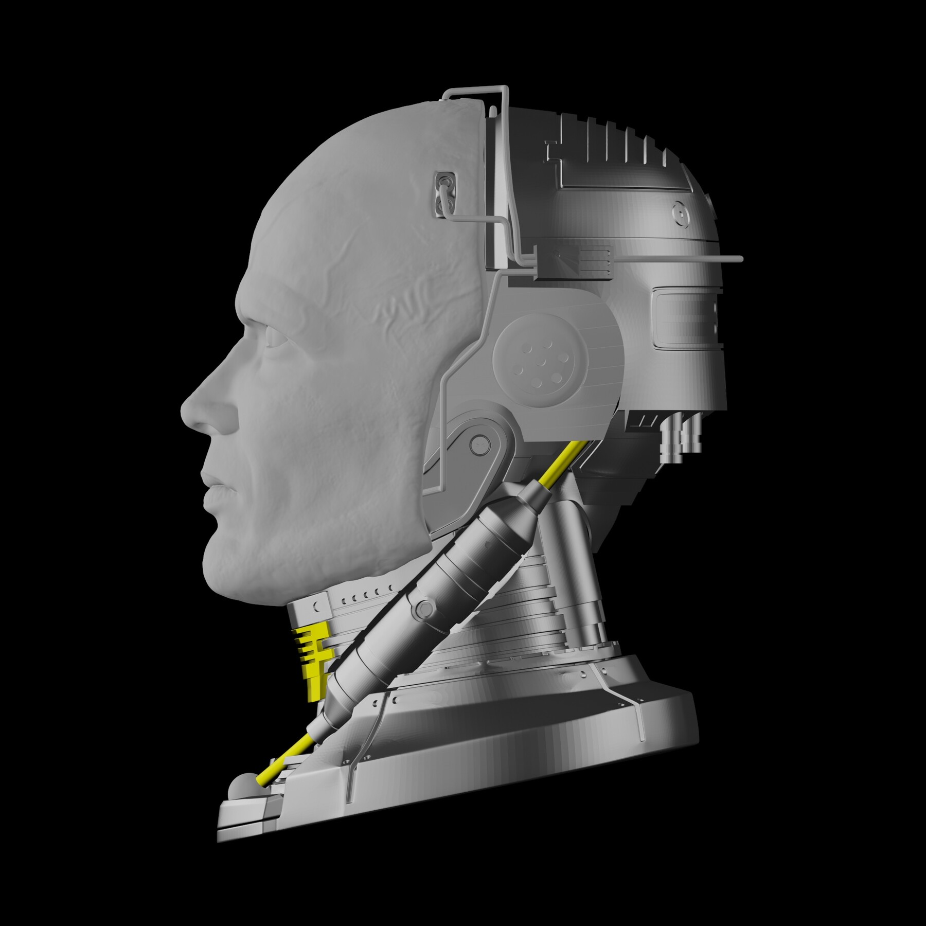 ArtStation - ROBOCOP HEAD FOR 3D PRINT | Resources