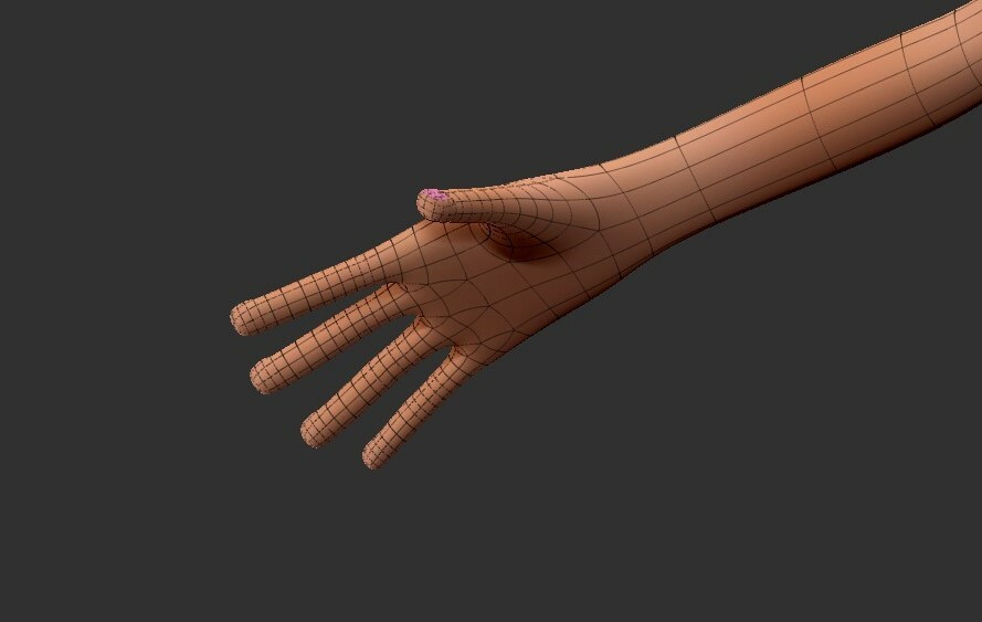 ArtStation - BASE MESH CARTOON GIRL | Resources