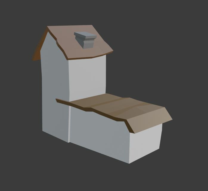 ArtStation - Low poly house | Game Assets