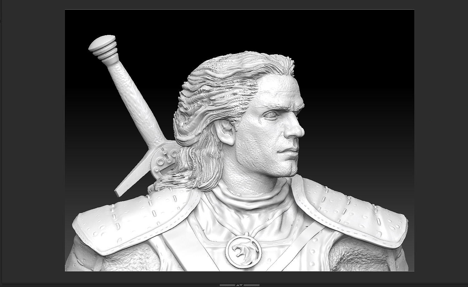 ArtStation - WITCHER GEROLT NETFLIX FULL MODEL FOR 3D PRINT | Resources