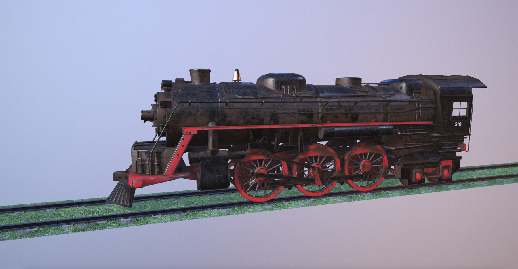 ArtStation - Steam Engine Train Wagon | Game Assets