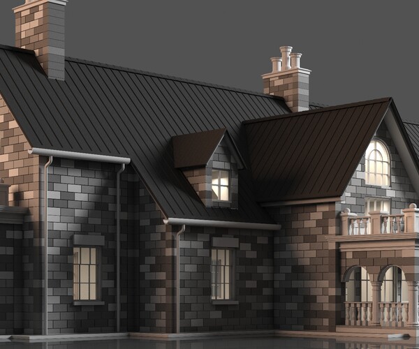 ArtStation - Mansion 01 | Resources