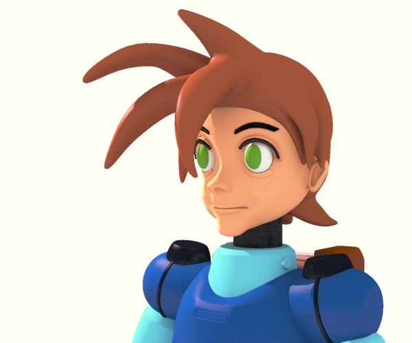 ArtStation - Mega Man Pose 2 | Resources