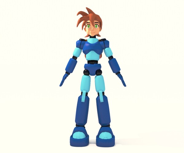 ArtStation - Mega Man Pose 2 | Resources