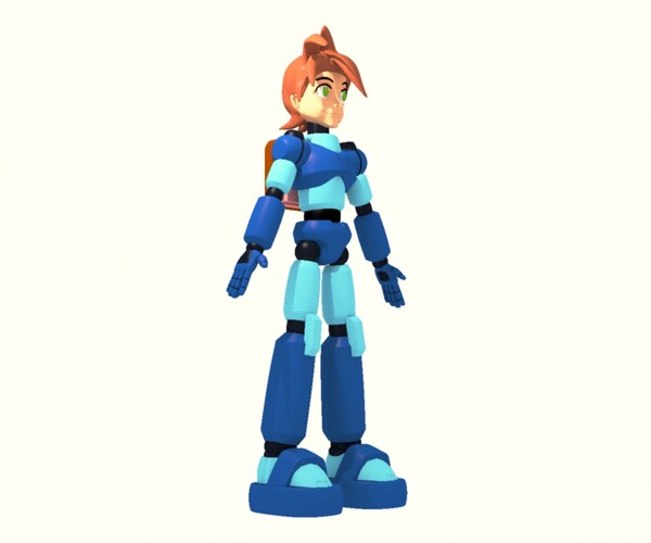 ArtStation - Mega Man Pose 2 | Resources