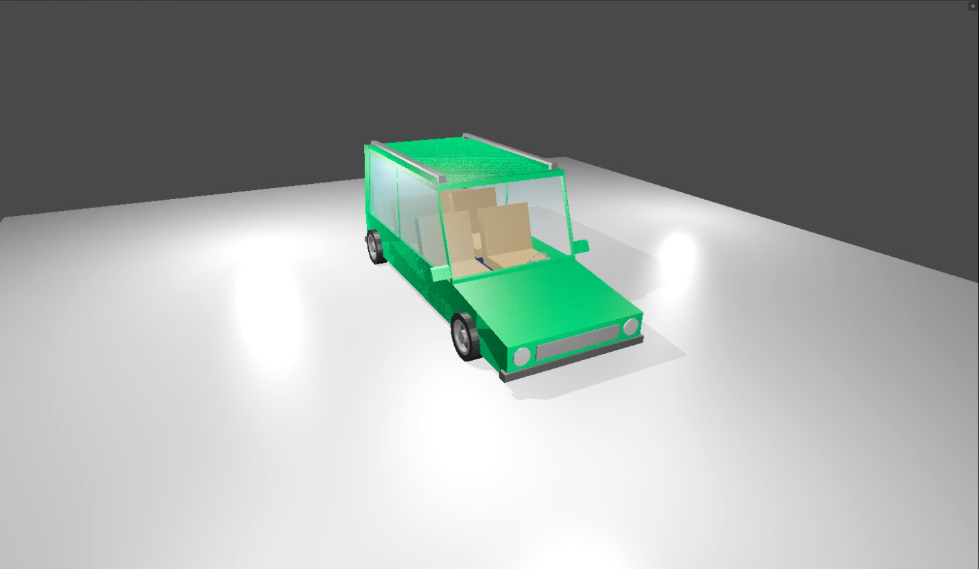 ArtStation - Cartoon Car (Blender) | Game Assets