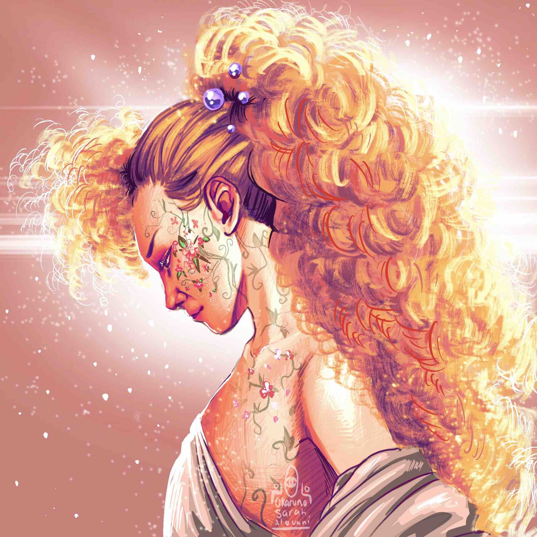 ArtStation - Enchanted_Profile portrait | Artworks