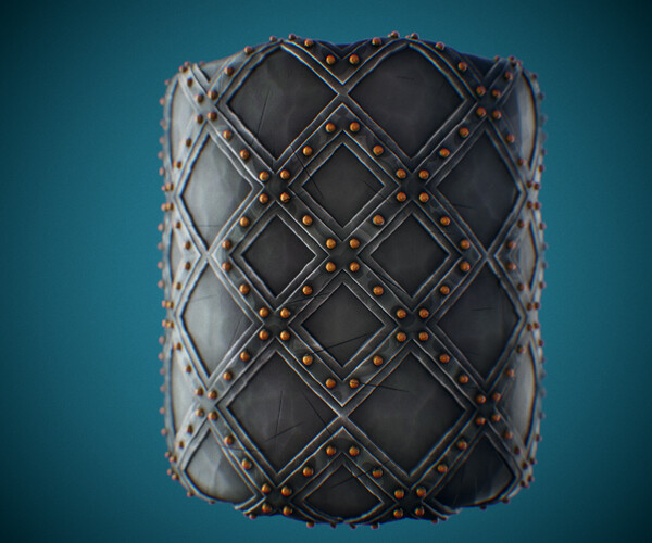 ArtStation - Substance Designer Tutorial - Stylized Metal with Rivets ...