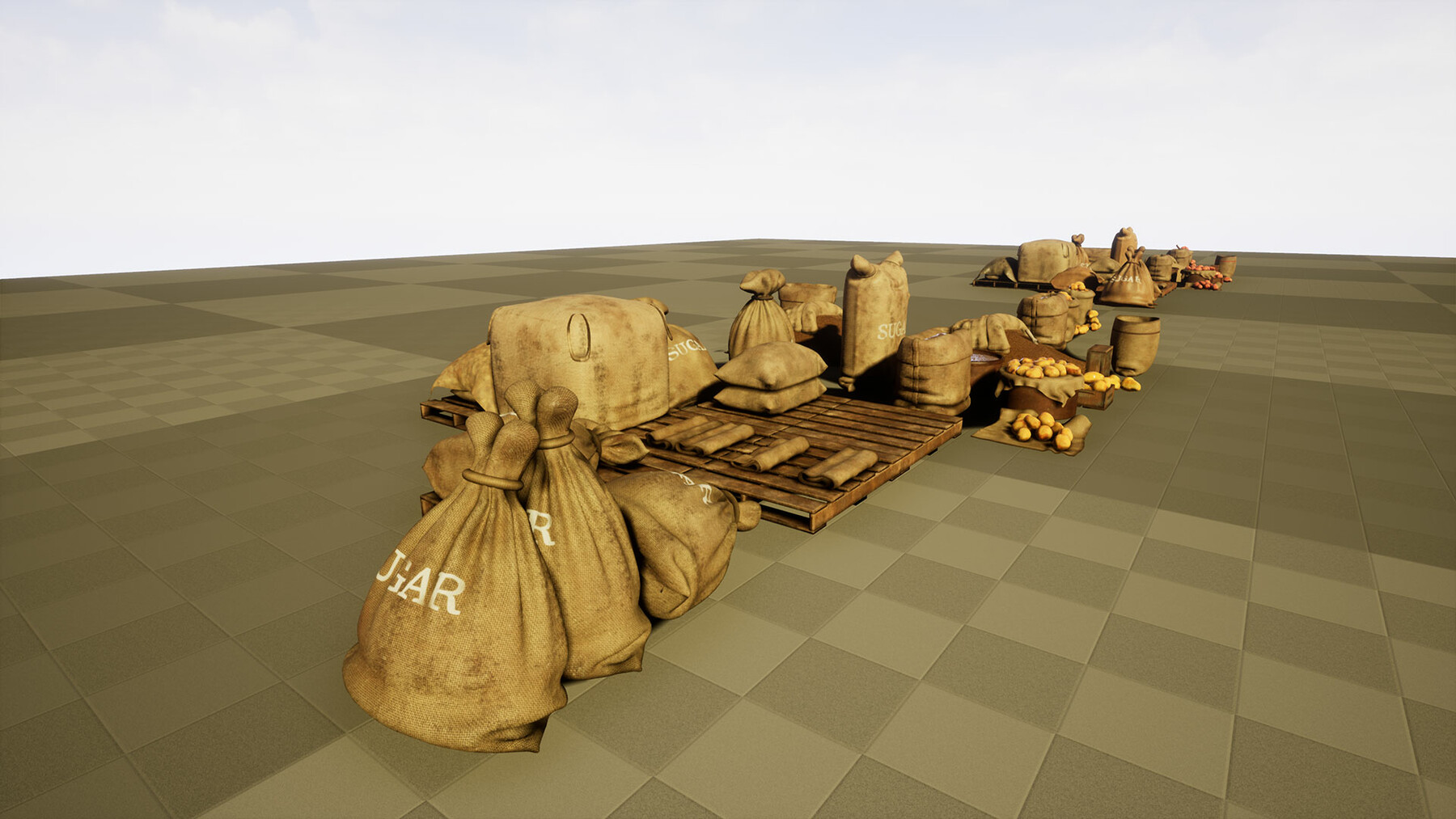 ArtStation - Sugar Sack UE4 | Game Assets