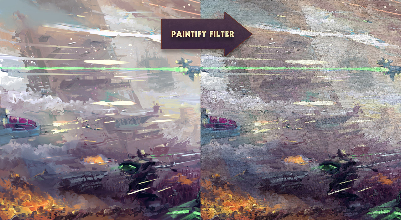 ArtStation - Paintify Image Filter | Artworks