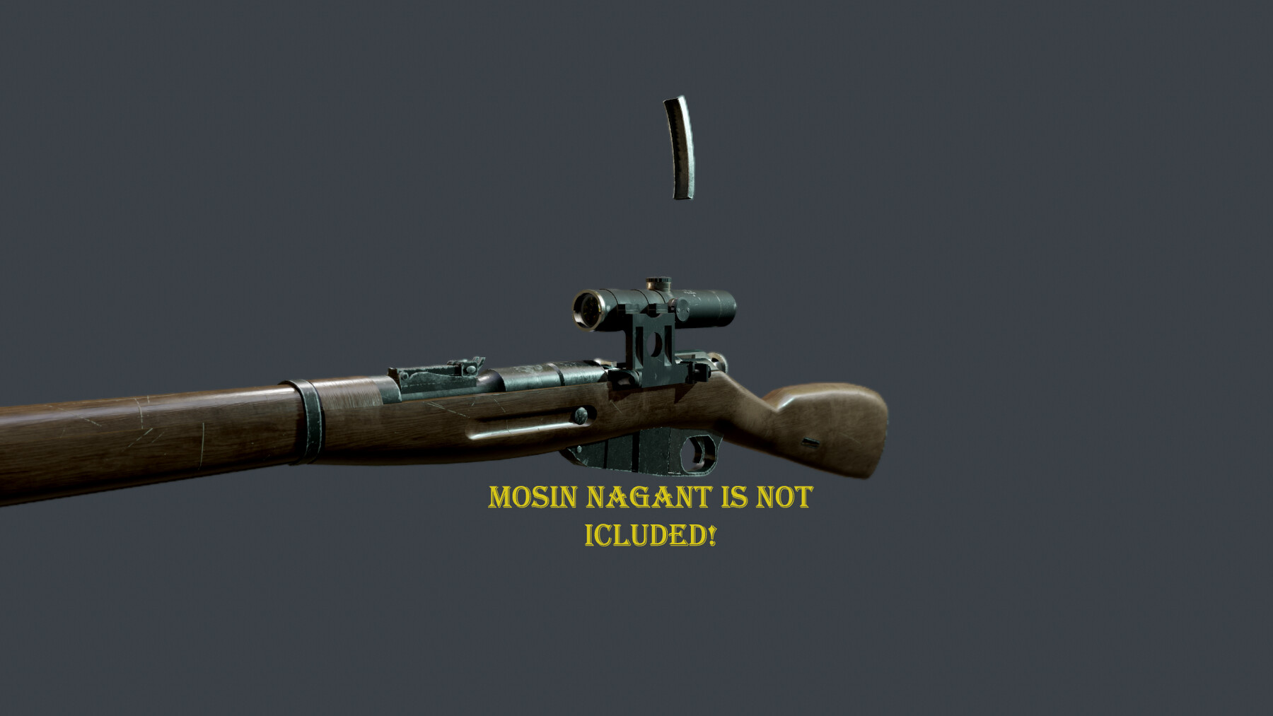 ArtStation - Scope PU for Mosin Nagant | Game Assets