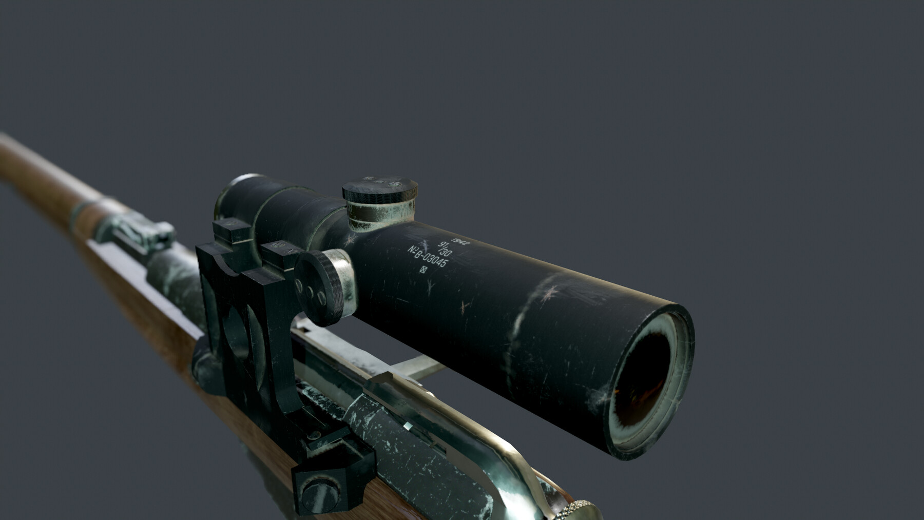 ArtStation - Scope PU for Mosin Nagant | Game Assets