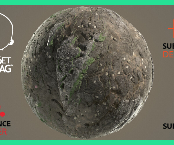 ArtStation - PBR Rock Ground Terrain Seamless Material Texture | Resources