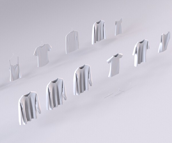 ArtStation - 13 t-shirt collection | Game Assets