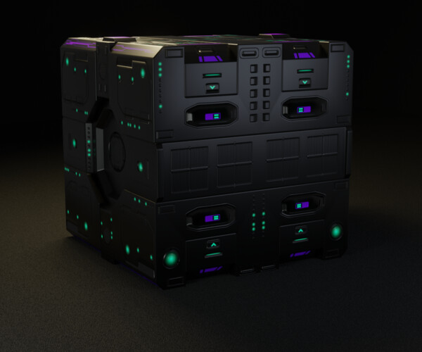 ArtStation - Tonester Cube | Game Assets