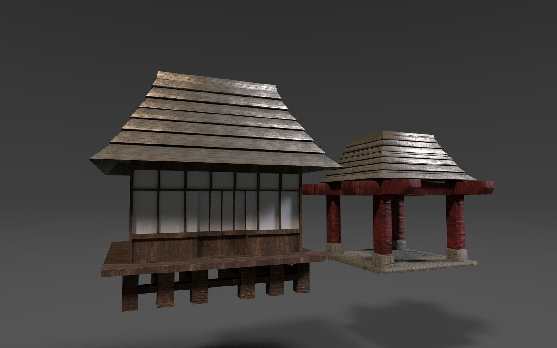 ArtStation - japanese dojo | Resources