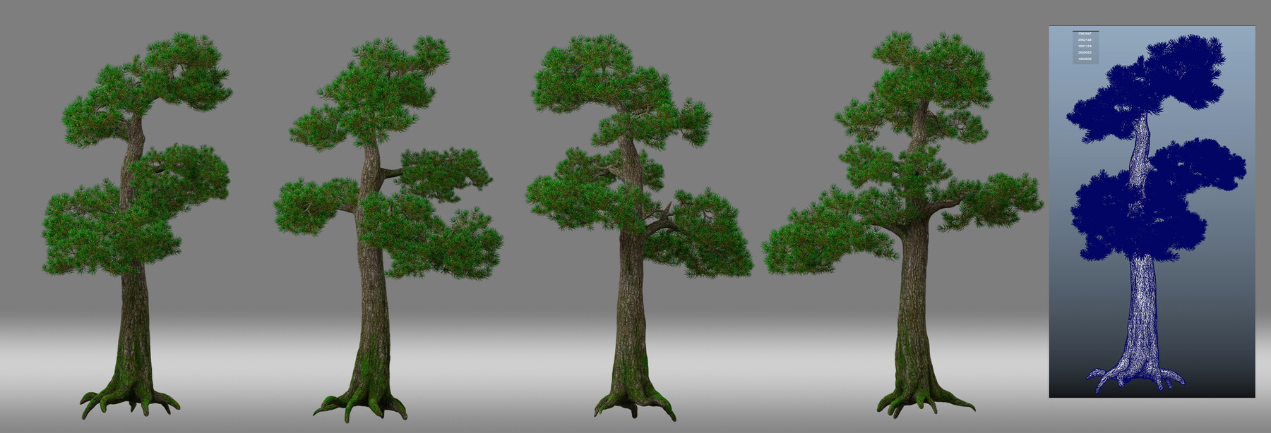 ArtStation - Pine tree | Resources