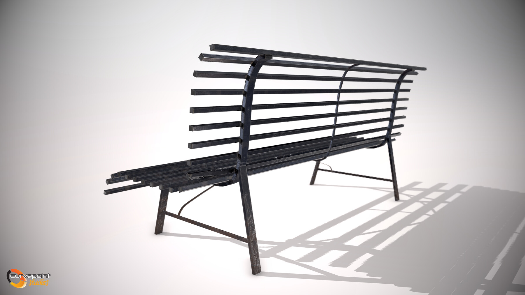 ArtStation - 3D Metal Bench (with variations) | Resources