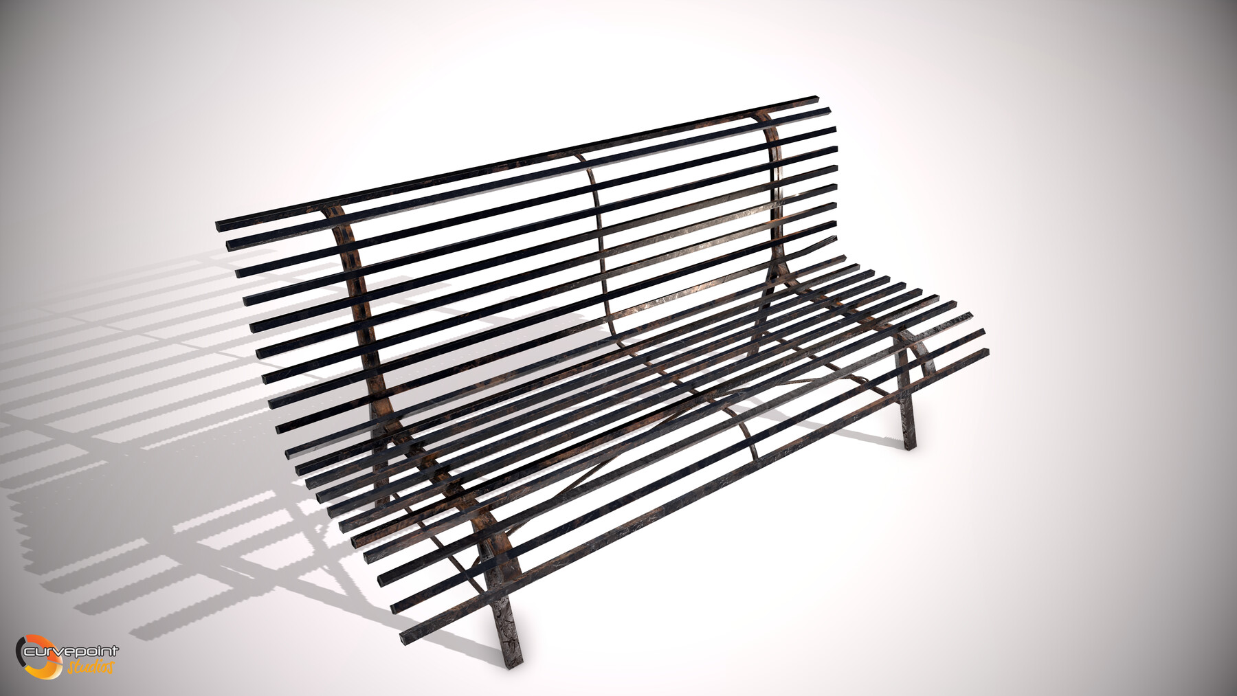 ArtStation - 3D Metal Bench (with variations) | Resources