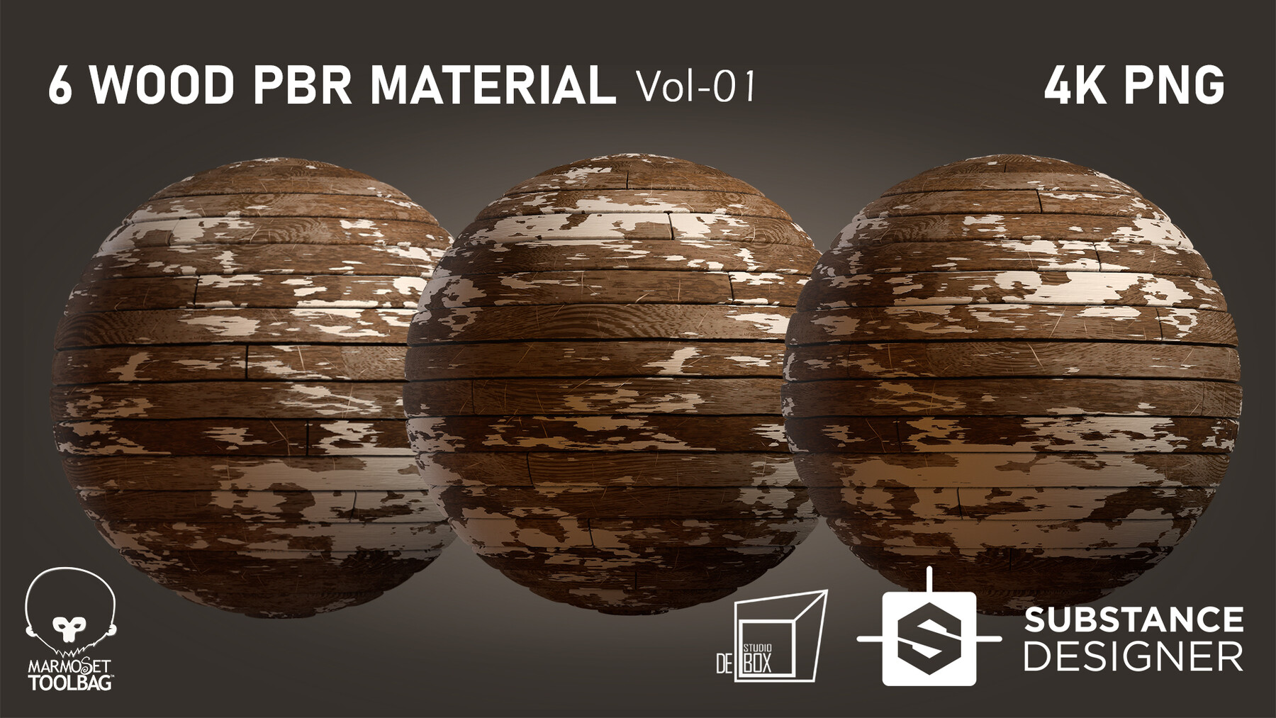 ArtStation - Wood Materials |Vol 01|Substance Designer | Game Assets