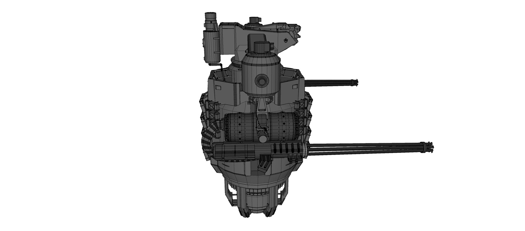 ArtStation - sci-fi Turret 5 | Resources