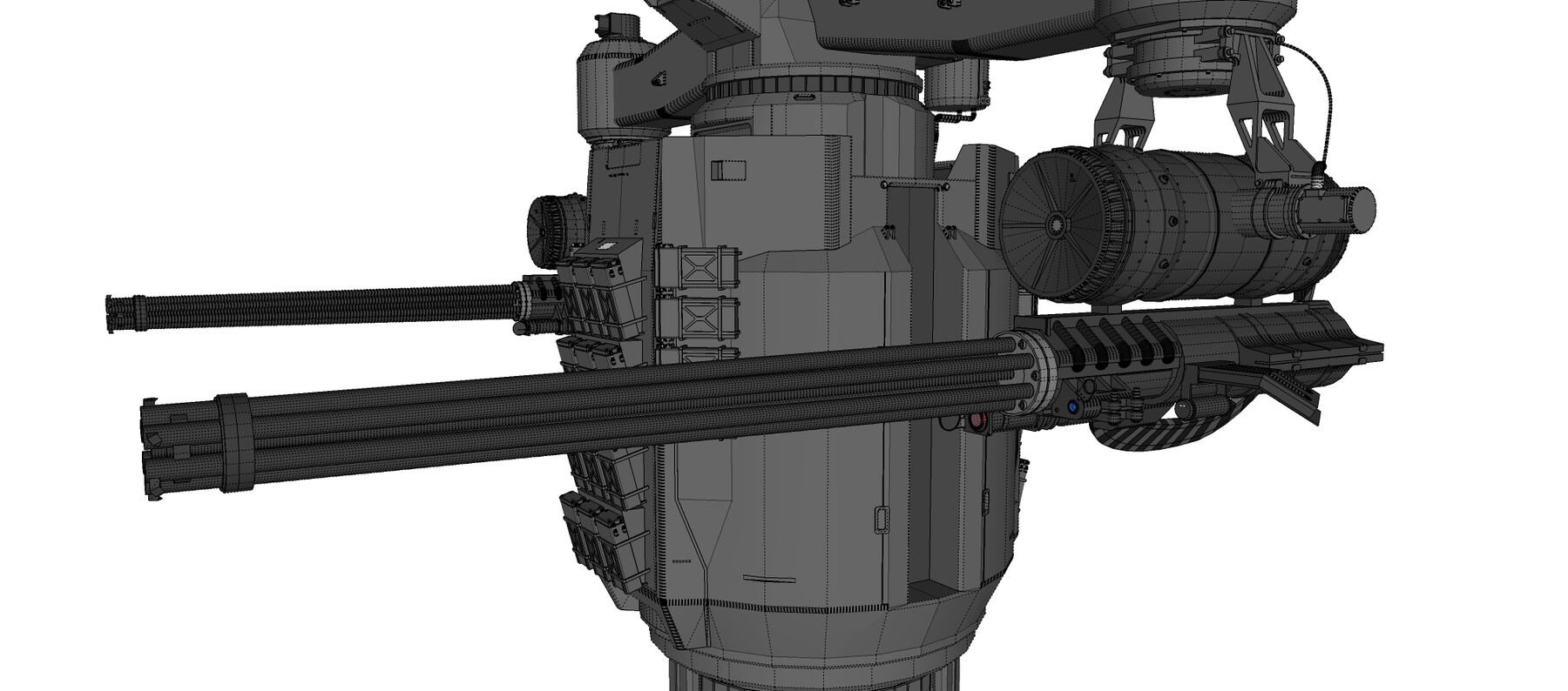 ArtStation - sci-fi Turret 5 | Resources