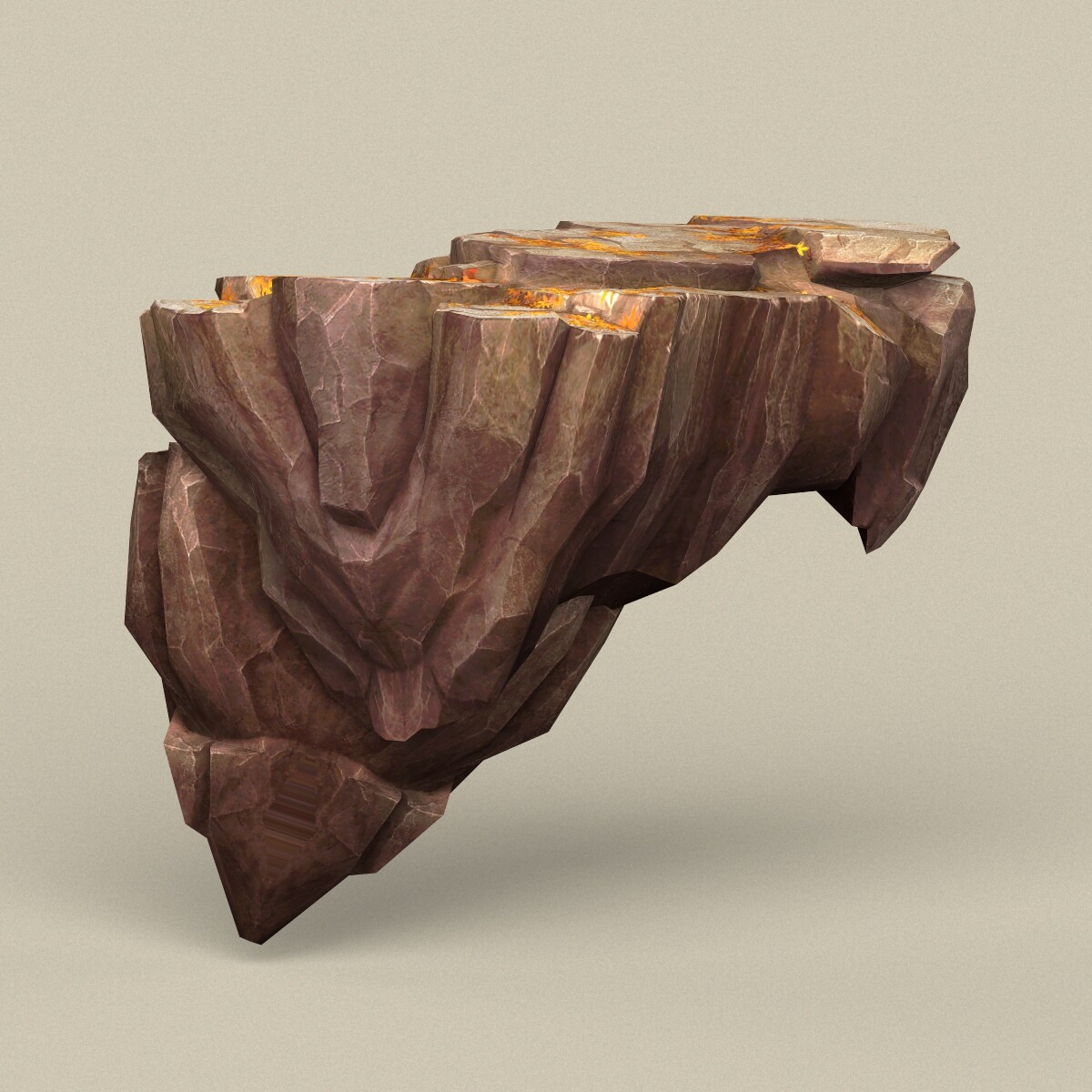 ArtStation - Game Ready Stone Rock 10 | Game Assets