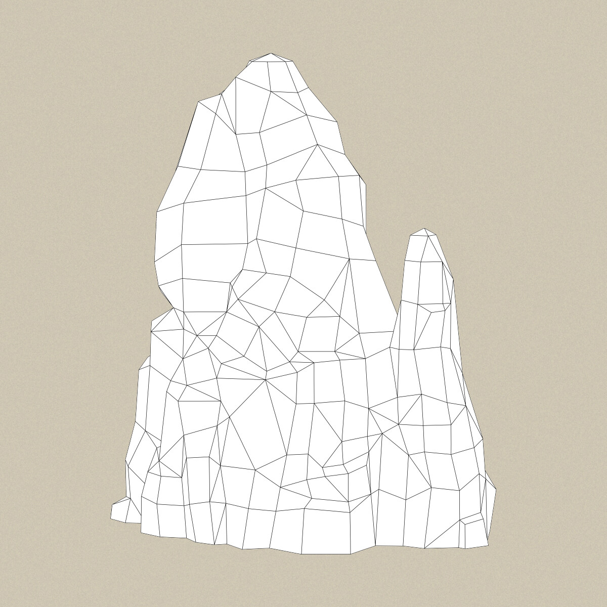 ArtStation - Game Ready Stone Rock 13 | Game Assets