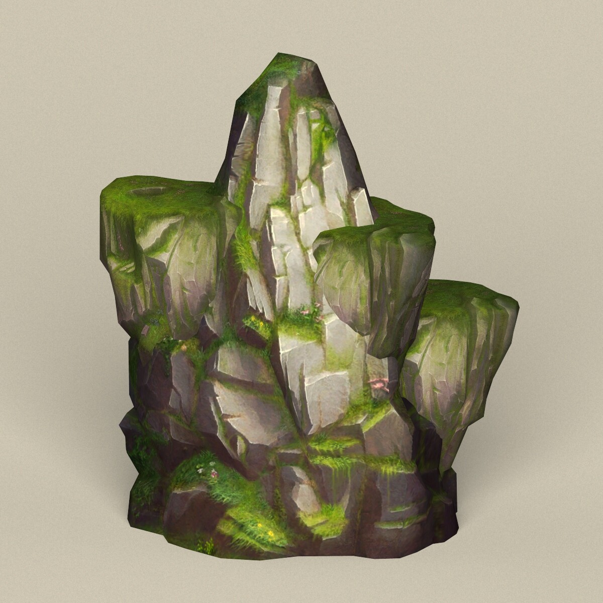 ArtStation - Game Ready Stone Rock 14 | Game Assets