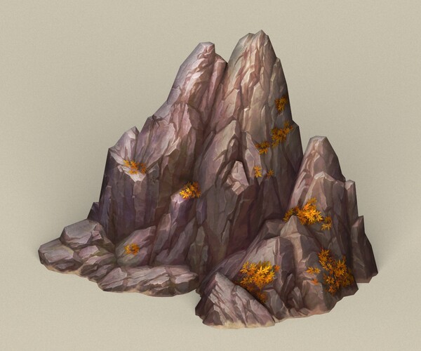 ArtStation - Game Ready Stone Rocks Collection | Game Assets