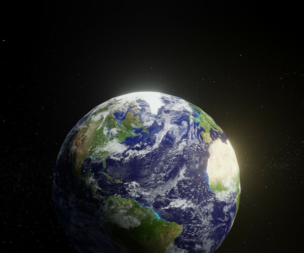 ArtStation - Photorealistic Earth 2k Textures 3D Model | Game Assets