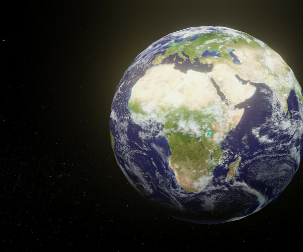 ArtStation - Photorealistic Earth 2k Textures 3D Model | Game Assets