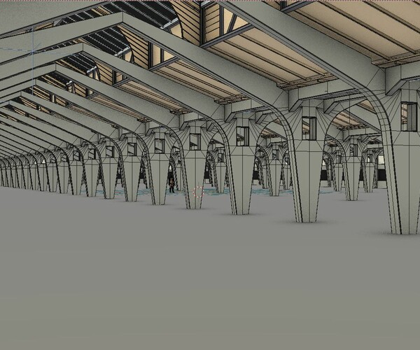 ArtStation - Factory Hall Interior | Game Assets