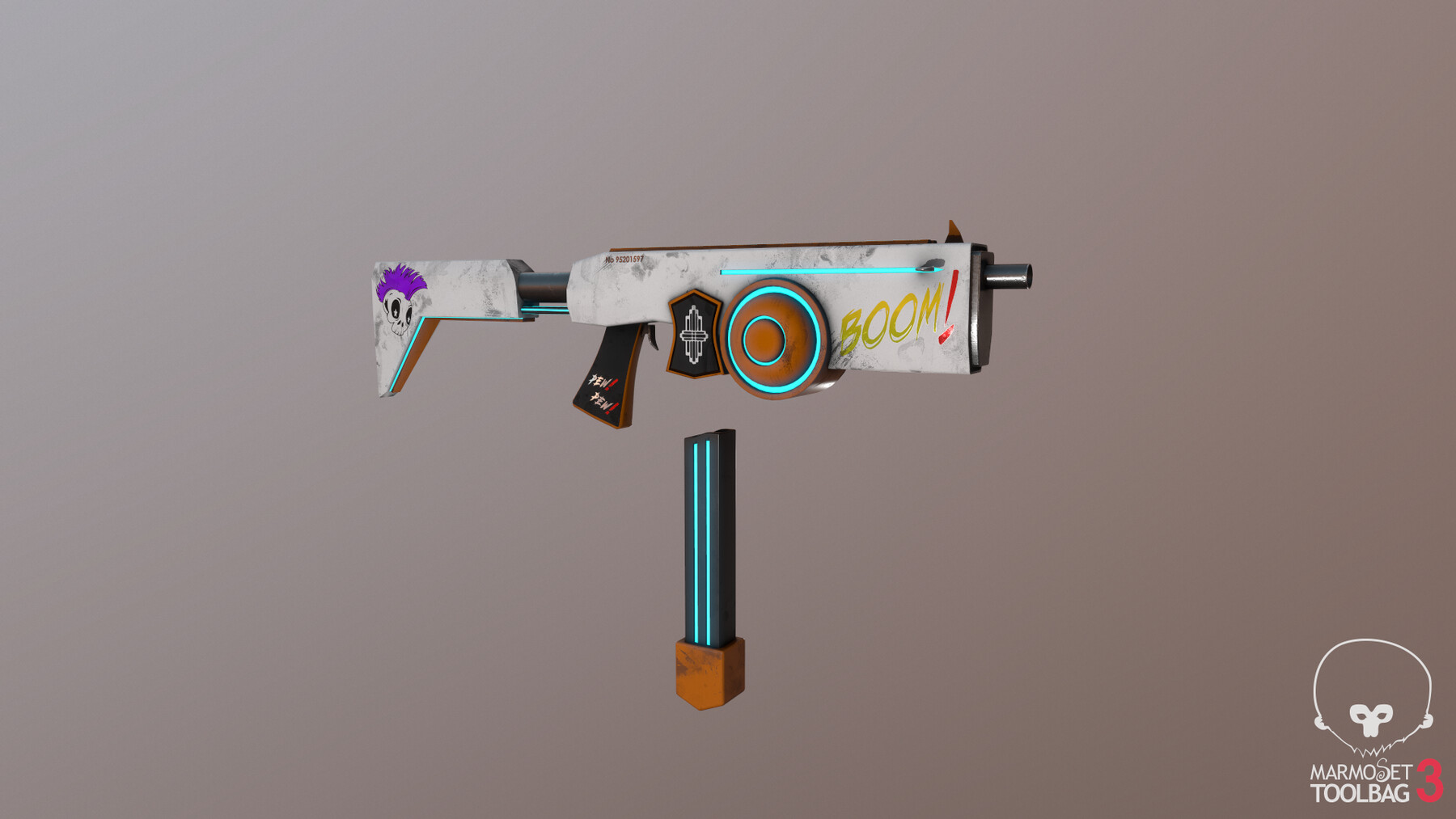 ArtStation - Sci-fi SMG | Resources