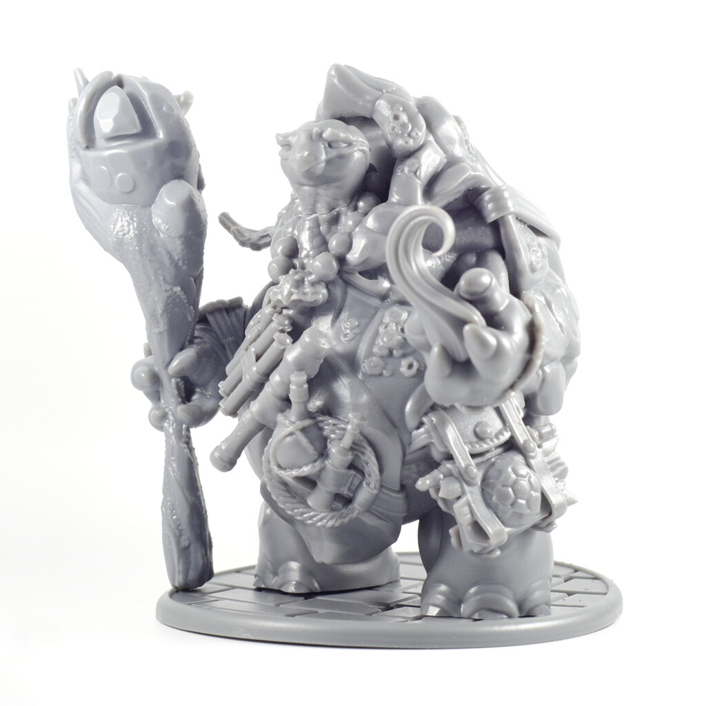 ArtStation - Turtle Wizard Printable .STL | Resources