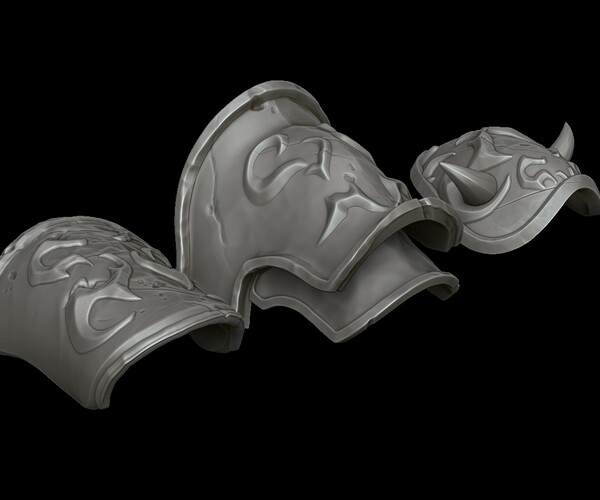 ArtStation - Stylized Armor Plates Vol- 1 | Resources