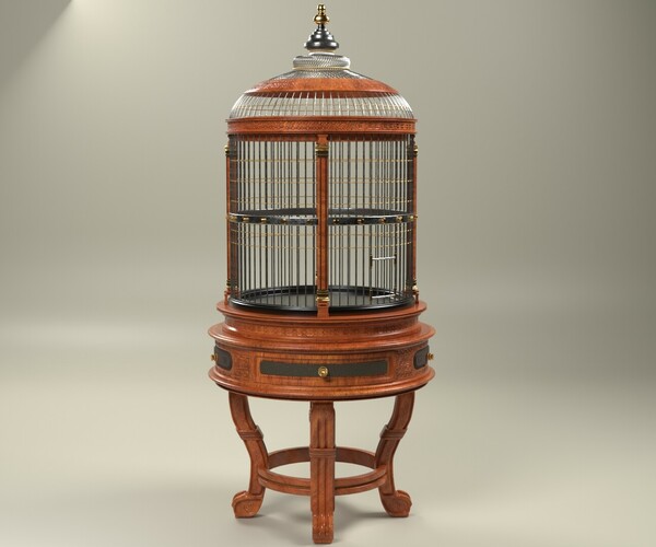 ArtStation - bird cage 3d model | Resources